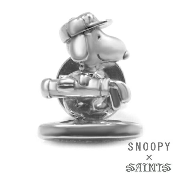 【SNOOPY×SAINTS スヌーピー セインツ】ブランド ピンブローチ バッチ※受注制作のため、お届けに2〜3週間前後頂きます。またご注文後のキャンセル・返品・交換はお受けすることができません。何卒ご了承ください。※メール便をお選び頂い...