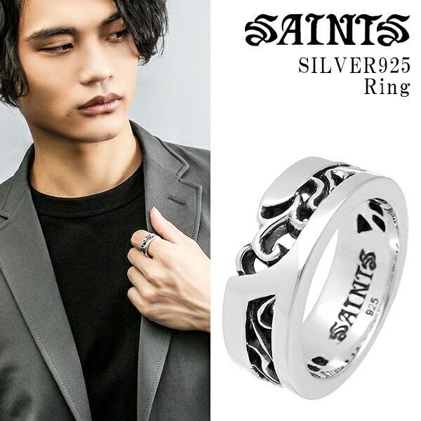 【SAINTS/セインツ】メンズ ブランド 指輪 リング※こちらは受注制作のため、お届けに2〜3週間前後頂きます。※受注制作品につき、ご注文後のキャンセル・返品・交換はお受けすることができません。何卒ご了承ください。ブランドのメインモチーフ...