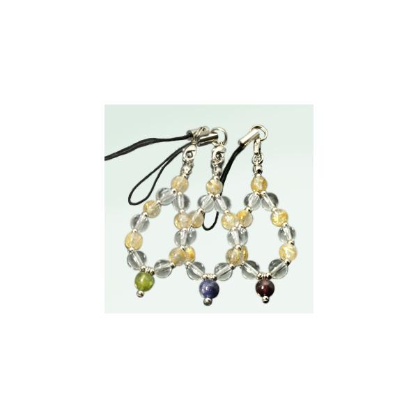 (ルチルクォーツ ストラップ 針水晶 天然石 パワーストーン スマホ スマートフォン お守り 携帯ストラップ iPhone キーホルダー)※ただいま3,6,7,8,9,12月は売り切れとなっています。水晶とルチルをベースに、それぞれの誕生石...