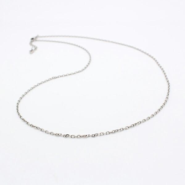 【VAYACONDIOS/ヴァヤコンディオス】メンズ ブランド ネックレスチェーン幅2mmのカットの入ったあずきチェーンを使用。 光があたるとカットが光る細身で主張しすぎないネックレスです。- material -vayacondiosのア...