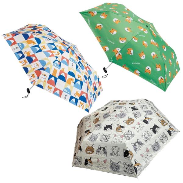 日差し・熱中症が気になる季節は日傘として雨が降れば雨傘として可愛い傘で晴雨兼用♪裏面ブラックPUコーティングで、遮光・UVカット99%の携帯にも便利な折り畳み傘です。■Size　折り畳み時の長さ　約23cm　　　　親骨の長さ　約50cm■重...