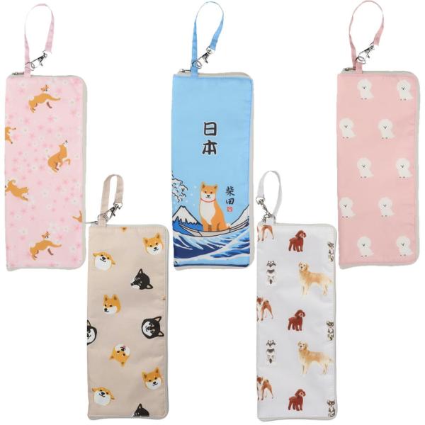 可愛い傘ケース金具でバッグに簡単に取り付けられます。外側は撥水加工、内側はマイクロファイバー生地携帯にも便利な傘ケースです。■Size　約27×11cm(ストラップ含まず)ポリエステル100％（内側：マイクロファイバー）注意事項※生産時期や...