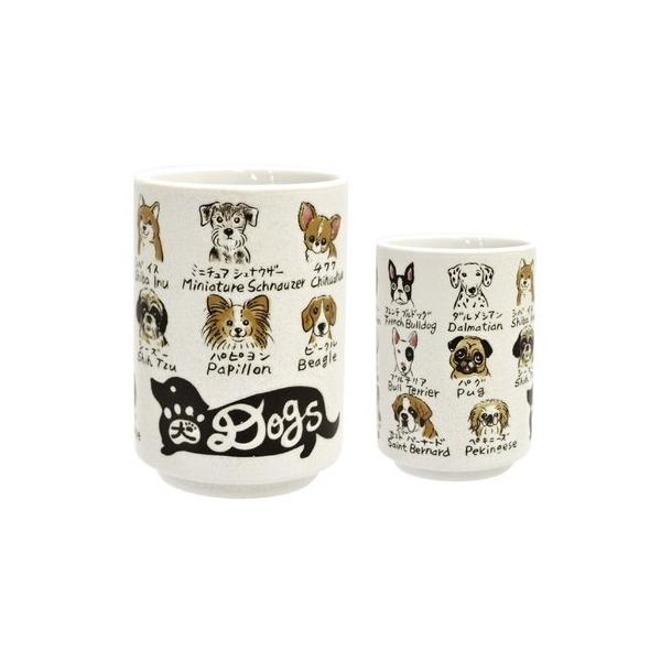 お寿司屋さんで用意されてる湯呑を製造されてるメーカーさんが作った寿司湯呑です。厚めの生地で飲み物も冷めにくく、丈夫な湯呑。個性あふれる絵柄たちの湯呑でお家でお寿司屋さん気分を味わいませんか？サイズ(約):φ7.2×H10.2cm容量：260...