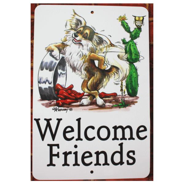 いろいろな場所にインテリア・エクステリアとしてお使いいただけます。プレート本体の素材はアルミニウム製。室内で簡易的に飾られる場合は、プレートに開いている穴にS字フックなどをかけて簡易的に飾ることもできます。　☆上下2か所に穴が開いています。...