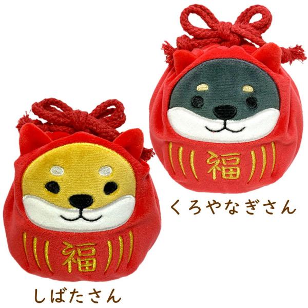 持っているといいことありそうな、しばたさん・くろやなぎさんダルマ丸型巾着。肌触りが良くて、ついつい触りたくなります♪毎日持ち歩く小物の収納ポーチに!!Size：約11×11×11cm素材：ポリエステル92％　ポリウレタン8％注意事項※モニタ...