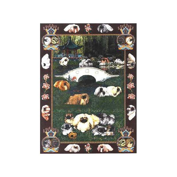 アメリカのブリーダーさんがお送りする自信作！全ての犬種はスタンダードに忠実なばかりか犬種の歴史までゴブラン織りに織り込まれています。縦糸14本、横糸14本で織り成す精巧なデザイン。スタンダードを守った表現もさることながら、各犬種でさまざまな...