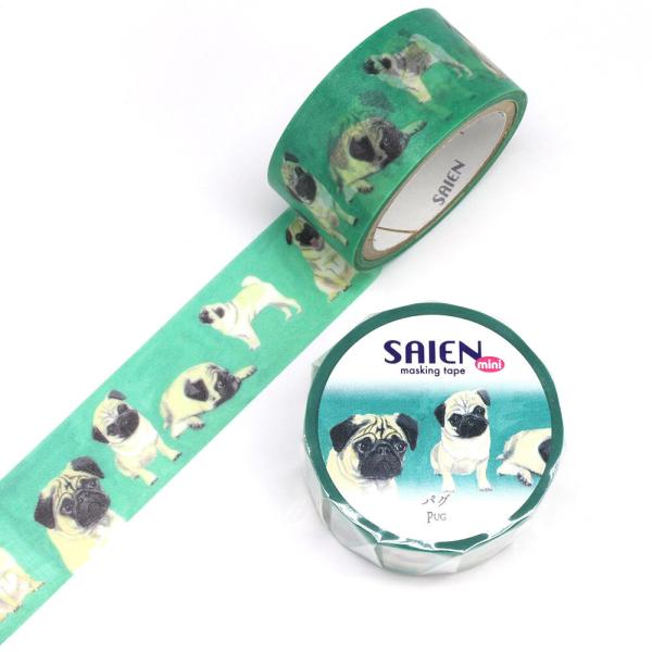 色の濃淡が美しく、ちぎり感や透明感のある国産和紙マスキングテープ。手帳や図画工作に使える、楽しく可愛らしい仕上がりになっています。仕様：幅20mm×4m数量：1個■生産地：日本■素材・成分：素材：和紙　粘着剤：アクリル系