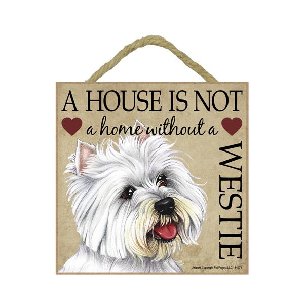 お家に帰ると、大好きなウエスティが♪☆WELCOME☆お部屋や玄関に!!コンパクトなサイズで、吊るせる麻紐と自立できるスタンド付きで、色々なところにかざれます。板の厚みも約7ミリありしっかししています。プリント部分は、しっかりとした紙にDO...