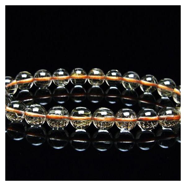 ■商品名：ゴールドタイチンルチル ブレスレット  ■商品ID：t116-12514 ■商品重量：約 17g ■商品サイズ：内周約:158mm(±5mm)粒直径約:8mm(±0.5mm)