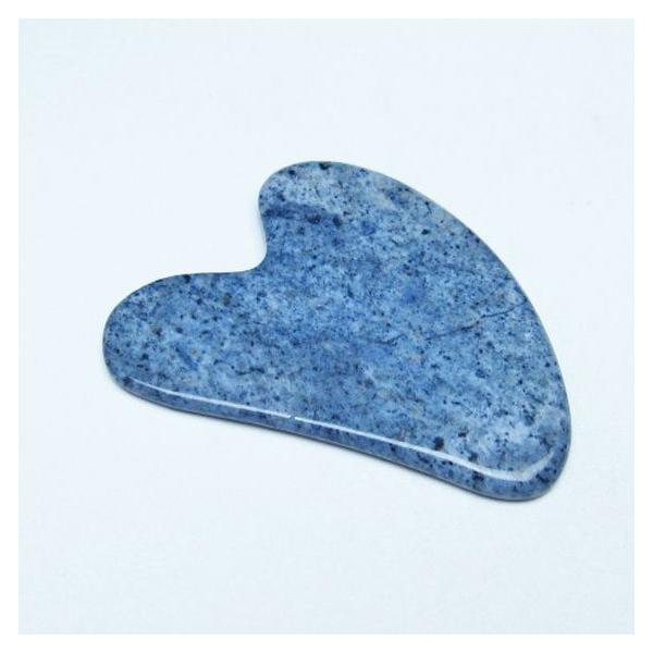 ■商品名：ブルー スギライト かっさ フェイスマッサージプレート ■商品ID：t197-1279 ■商品重量：約 33g ■商品サイズ：  高約:71mm   横約:53mm  厚約:5mm