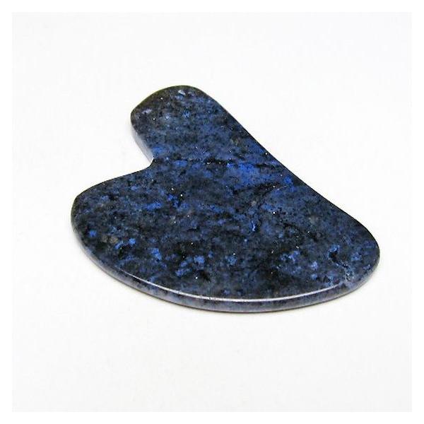 ■商品名：ブルー スギライト かっさ フェイスマッサージプレート ■商品ID：t197-1395 ■商品重量：約 34g ■商品サイズ：  高約:72mm   横約:53mm  厚約:5mm