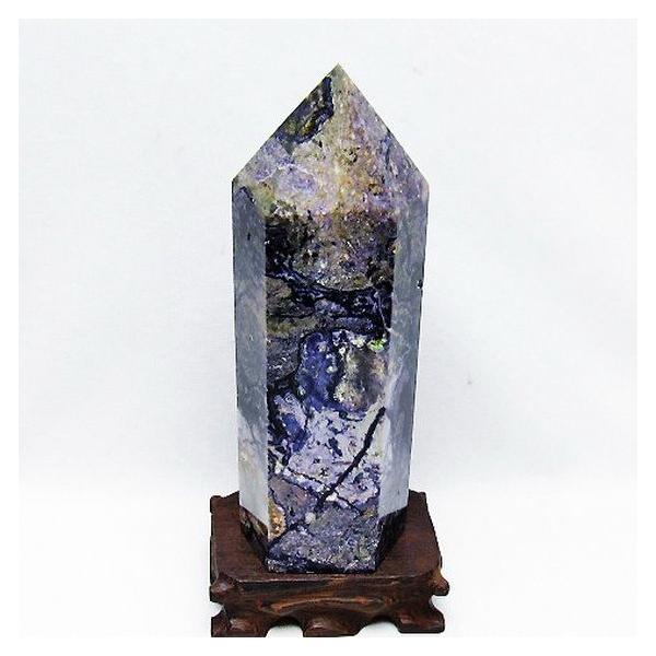 ■商品名：アメリカ　ユタ州産 ティファニーストーン 六角柱 ■商品ID：t222-2704 ■商品重量：約 978g ■商品サイズ：  高約:170mm   横約:58mm  厚約:53mm