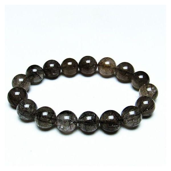 ■商品名：ブラックルチルクォーツ ブレスレット  ■商品ID：t257-6074 ■商品重量：約 44.6g ■商品サイズ：内周約:168mm(±5mm)粒直径約:12mm(±0.5mm)〜13mm(±0.5mm)　　