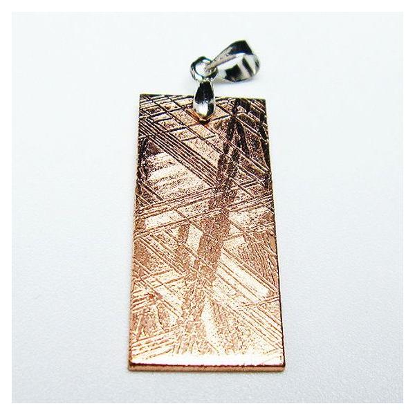 ■商品名：ピンクゴールドギベオン メテオライト  ペンダント  ■商品ID：t452-3490 ■商品重量：約 4.5g ■商品サイズ：  高約:30mm   横約:14mm  厚約:1mm