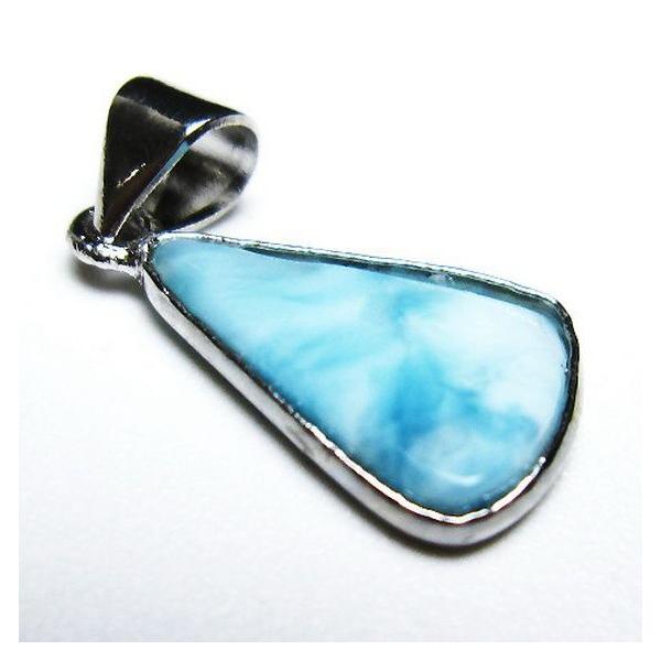 ■商品名：ラリマー ペンダント  ■商品ID：t495-3664 ■商品重量：約 0.6g ■商品サイズ：  高約:14mm   横約:9mm  厚約:3mm