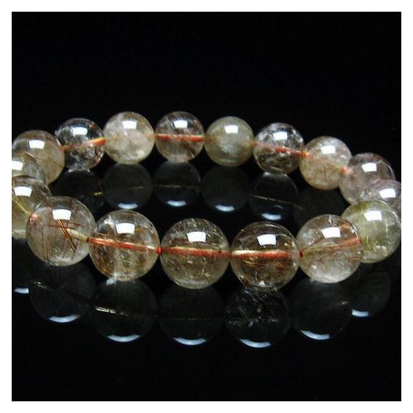 ■商品名：ルチルクォーツ（金針ルチル水晶） ブレスレット  ■商品ID：t50-8528 ■商品重量：約 53.5g ■商品サイズ：内周約:176mm(±5mm)粒直径約:13mm(±0.5mm)