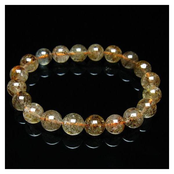 ■商品名：ガーデンクォーツ（庭園水晶） ルチル入り   ブレスレット  ■商品ID：t50-9598 ■商品重量：約 24.3g ■商品サイズ：内周約:157mm(±5mm)粒直径約:9mm(±0.5mm)〜10mm(±0.5mm)　　