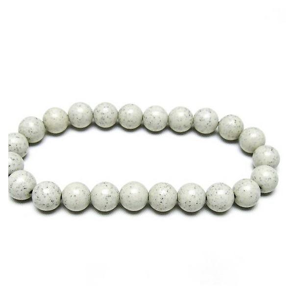 ■商品名：台湾産  北投石 天然ラジウム効果  ブレスレット  ■商品ID：t538-2842 ■商品重量：約 16.6g ■商品サイズ：内周約:162mm(±5mm)粒直径約:9mm(±0.5mm)