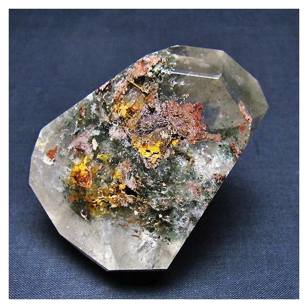 ■商品名：ガーデンクォーツ（庭園水晶） 原石 ■商品ID：t577-4789 ■商品重量：約 222g ■商品サイズ：  高約:73mm   横約:60mm  厚約:46mm