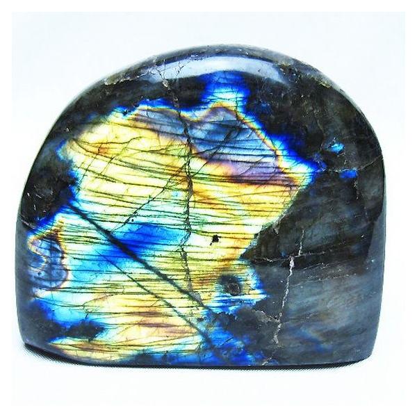 ■商品名：ラブラドライト 原石 ■商品ID：t623-10099 ■商品重量：約 486g ■商品サイズ：  高約:80mm   横約:95mm  厚約:30mm