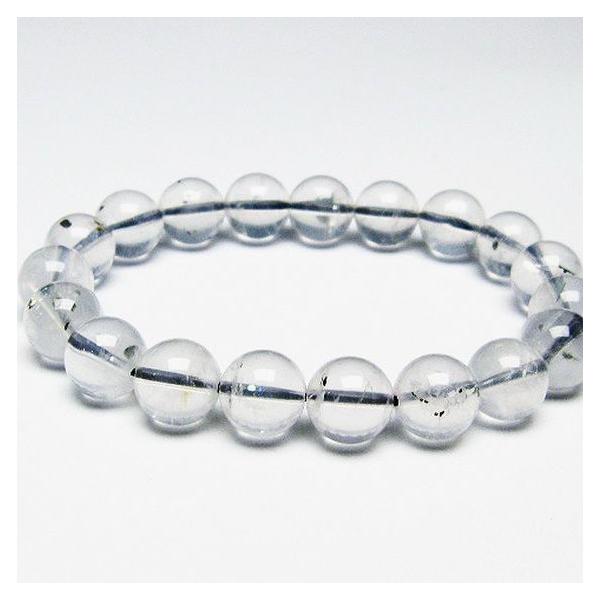 ■商品名：パイライト入り 水晶 ブレスレット  ■商品ID：t669-700 ■商品重量：約 31.7g ■商品サイズ：内周約:165mm(±5mm)粒直径約:11mm(±0.5mm)
