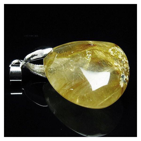 ■商品名：ゴールドタイチンルチルクォーツ ペンダント  ■商品ID：t741-1531 ■商品重量：約 7g ■商品サイズ：  高約:23mm   横約:20mm  厚約:11mm
