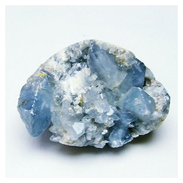 ■商品名： セレスタイト 天青石 原石 ■商品ID：t756-4692 ■商品重量：約 332g ■商品サイズ：  高約:79mm   横約:64mm  厚約:55mm