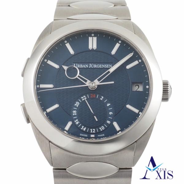 ■商品情報[管理番号]W202512101[ブランド]ウルバン ヤーゲンセン（Urban J〓rgensen）[型番]5541-SS-L333CSU[対象]メンズ[モデル]ワン GMT[生産国]スイス[生産年]2020[素材]ステンレス[サ...