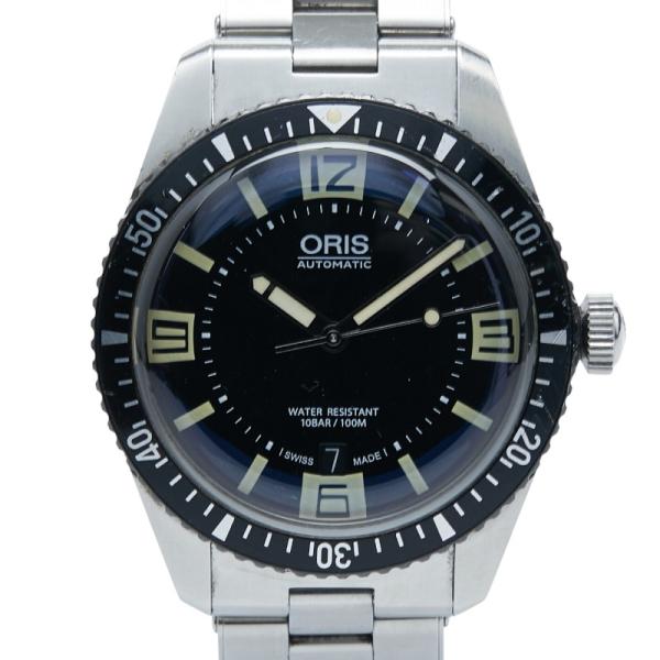 ■商品情報[管理番号]1-0248176[ブランド]オリス（ORIS）[型番]01 733 7707[対象]メンズ[シリーズ]ダイバーズ65[重量]約117.0g[シリアル]35-1****[素材]ステンレススチール [サイズ]ケース：約3...