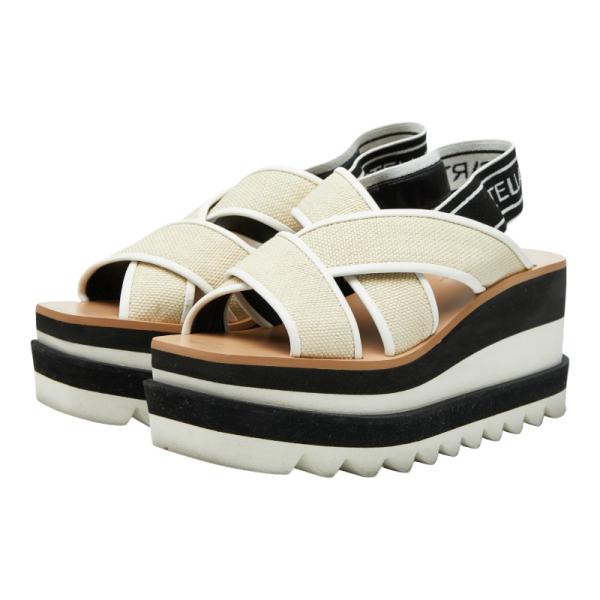 ■商品情報[管理番号]1-0251737[ブランド]ステラマッカートニー（Stella McCartney）[対象]レディース[カラー] ベージュ マルチカラー[シリーズ]SNEAK ELYSE[素材]キャンバス EVA [サイズ]全長：約...