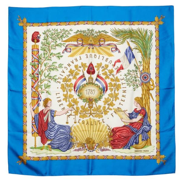 ■商品情報[管理番号]1-0260048[ブランド]エルメス（HERMES）[対象]レディース[カラー] ブルー マルチカラー[シリーズ]LIBERTE EGALITE FRATERNITE REPUBLIQUE FRANCAISE 178...