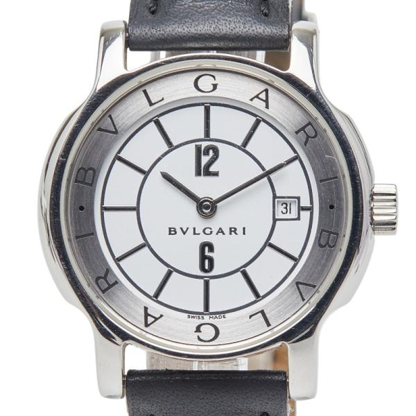 ■商品情報[管理番号]214-57979[ブランド]ブルガリ（BVLGARI）[型番]ST29S[対象]レディース[シリーズ]ソロテンポ[重量]約23.3g[素材]ステンレススチール レザー [サイズ]ケース：約30.9mm腕周り：約~15...