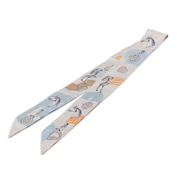 ■商品情報[管理番号]228-56598[ブランド]エルメス（HERMES）[対象]レディース[カラー] グレー マルチカラー[シリーズ]Garde-Robe Pop ガルドローブ ポップ[ライン]ツイリー[素材]シルク [サイズ]W約5c...