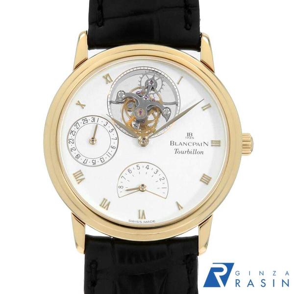 ■ブランド：BLANCPAIN（ブランパン）■商品名：ヴィルレ シックスマスターピース トゥールビヨン■型番：0023-3318-55■材質：イエローゴールド/YG■文字盤：ホワイト/White■ムーブメント：手巻き/Hand-Windin...