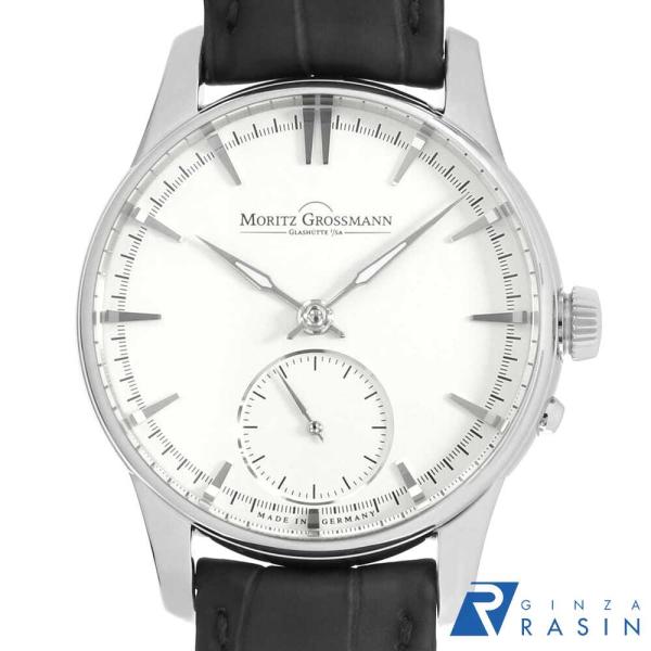 ■ブランド：Moritz Grossmann（モリッツグロスマン）■商品名：アトゥム ピュア 世界限定150本■型番：MG-000496■材質：ステンレススティール/SS■文字盤：シルバー/Silver■ムーブメント：手巻き/Hand-Wi...