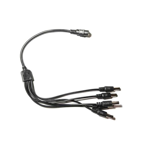 ●電源DC 5分岐ケーブル 外径 5.5 mm 内径 2.1 mm●防犯 カメラ 配線 駐車 モニター LED CCTVための汎用●外径 5.5 mm 内径 2.1 mm DC 端子 ジャック●ケーブル長さ：30CM管理番号1xDP-00065