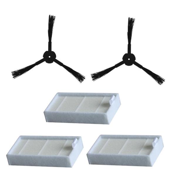 ILIFE アイライフ V3s Pro V5s Pro交換 アクセサリー ブラシ フィルター 交換 替え 互換品アイライフ用のアクセサリーセットです。【内容物】サイドブラシ (×2)フィルター (×3)※梱包によりサイドブラシの毛が曲がる場...