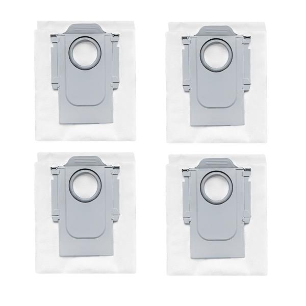 ロボロック Roborock ゴミ収集ドック用使い捨て紙パックC Q Revo 4枚 互換品【内容】紙バッグ 4枚【対応機種】S8 MaxV UltraS8 Max UltraQrevo CurvQ Revoロボロック用メインブラシ、サイド...