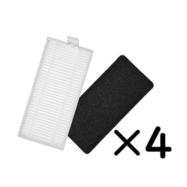 Eufy RoboVac 11S 15C 30C 交換用フィルター 替え 互換品Anker ロボット掃除機 ユーフィ ロボバック用のアクセサリーです。【内容物】フィルター 4個【対応機種】RoboVac 11S / 15C / 30C / ...