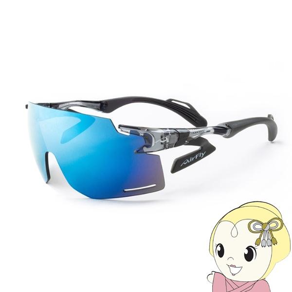 ZYGOSPEC AirFly サングラス  AF-301 C-34BKSPECIFICATIONFRAME COLOR : CLEAR ASHLENS COLOR : BLUE  MIRRORMATERIALFRAME : TR90SCR...