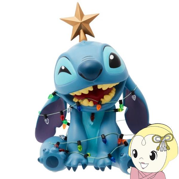 クリスマスイルミネーションにぐるぐる巻きにされちゃった、いたずらっ子なスティッチのフィギュアです。■Disney Showcase Christmas Stitch■サイズ（約）：H19 cm × W 10.8 cm × D 15.2 cm...