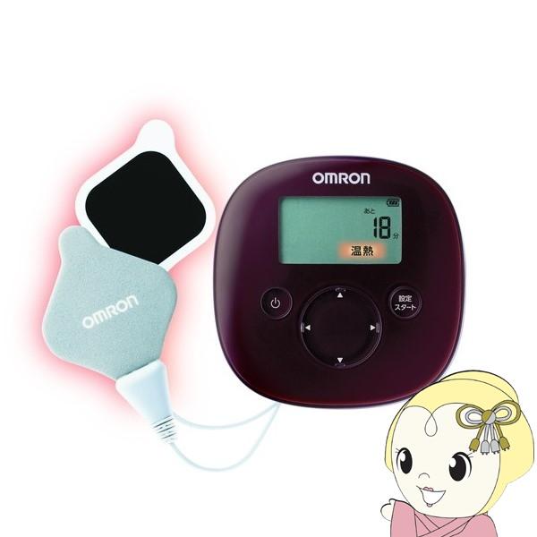 オムロン 温熱低周波治療器 HV-F321-BW ブラウン温熱と低周波で、血行を促進し、心地よく患部を刺激充電式で、場所を選ばず使える■JANコード4975479418006■カラーブラウン■質量190g■寸法寸法縦103×横103×厚さ2...