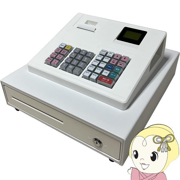 ●漢字表示も可能な、見やすい液晶モニター搭載●お客様にも確認いただけるリア表示も搭載●操作に応じて使いやすく配置、見やすく色分けされたキーボード部分。●ドロアーは、紙幣：3種類、 硬貨：6種類のスタンダードタイプ。コイントレイは、お店の使い...