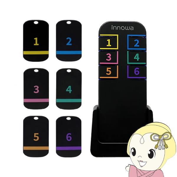 innowa 忘れ物探知機タグを鍵や財布などに取り付け、リモコンのボタンを押すだけで音と光でお知らせ。アプリやスマホは不要、誰でも簡単に使える便利な忘れ物探知機です。■ブランド : innowa(イノワ)■動作範囲：最大25m■音量：75-...