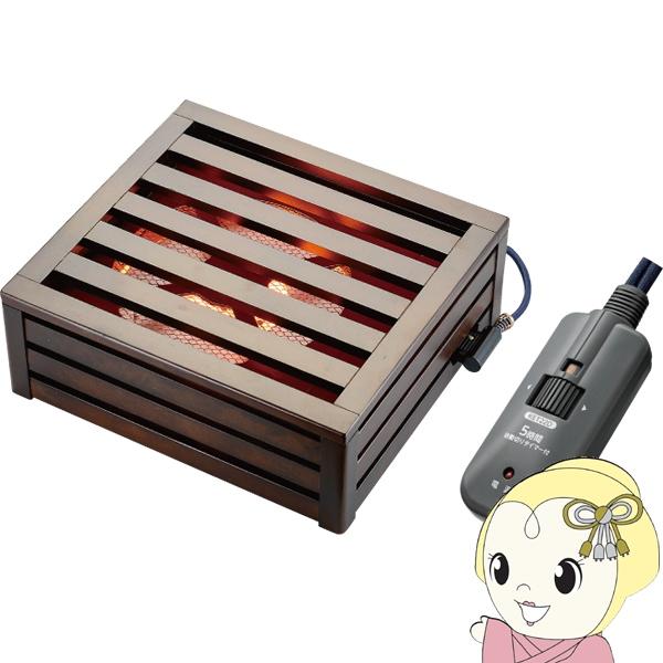 掘りこたつ用ヒーター　MH-606RE(DB)■定格：AC100V　600W　50-60Hz■発熱体：ハロゲンヒーター■安全装置：本体：温度ヒューズ／電源コード：電流ヒューズ■重量：約4.5kg■サイズ：幅36×奥行き40（42.6）×高さ...