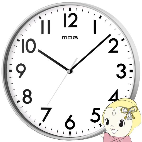 ・秒針は滑らかに動きます・クセのないデザインで使う場所を選びません■本体サイズ：高さ300ｘ横幅300ｘ奥行50(mm)■重さ：725(g)■電源：単3形乾電池ｘ１個 (電池別売)■主な素材：プラスチック、ガラス■原産国：中国■付属品：取扱...