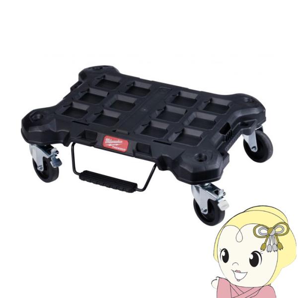 耐荷重が113.4kgのキャスター●耐荷重：113.4kg●QUICKSTOP ストッパーで荷物の積み下ろし時にキャスターをロック●高性能キャスターでスムーズな移動●耐衝撃性ポリマー製●すべてのPACKOUT 収納ボックスと連結可能●製品仕...