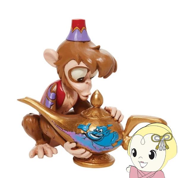 JIM SHORE（ジム・ショア）が手掛ける「Disney Traditions」から、映画『アラジン』のアブーのフィギュアが登場！好奇心旺盛なお猿のアブーが魔法のランプを手に入れ、「中に誰かいるのかな？」と覗き込んでいる遊び心満載の作品で...