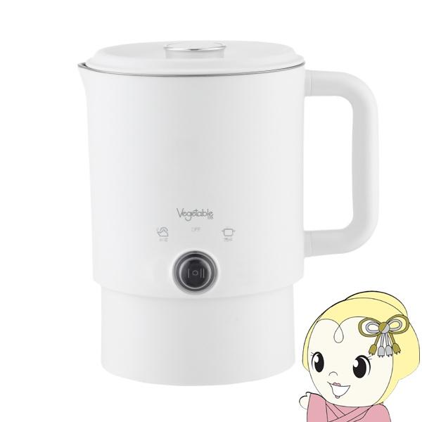 ●1台でお湯も簡単調理も、手軽に使える。沸かす、煮る、ゆでる、コンパクトで「サッと作って、すぐ楽しむ」手軽な電気片手鍋●シンプル操作で誰でも使いやすい。お湯＆お料理スイッチ切替式。 0.8Lのコンパクトサイズ、一人暮らしやサブ鍋に最適 ●お...