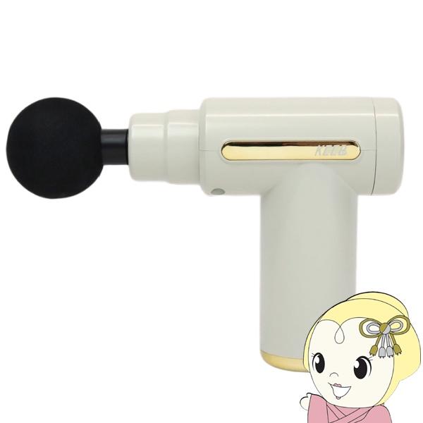 腕、肩、腰や足など、気になる部位をピンポイントに刺激するリフレッシュガン。振動強度6レベル搭載、部位や好みに合わせて付け替え可能なアタッチメントが4種類付属。■寸法：約W13×D5×H13.5cm■重量：約460g■材質：ABS　PP　銅■...